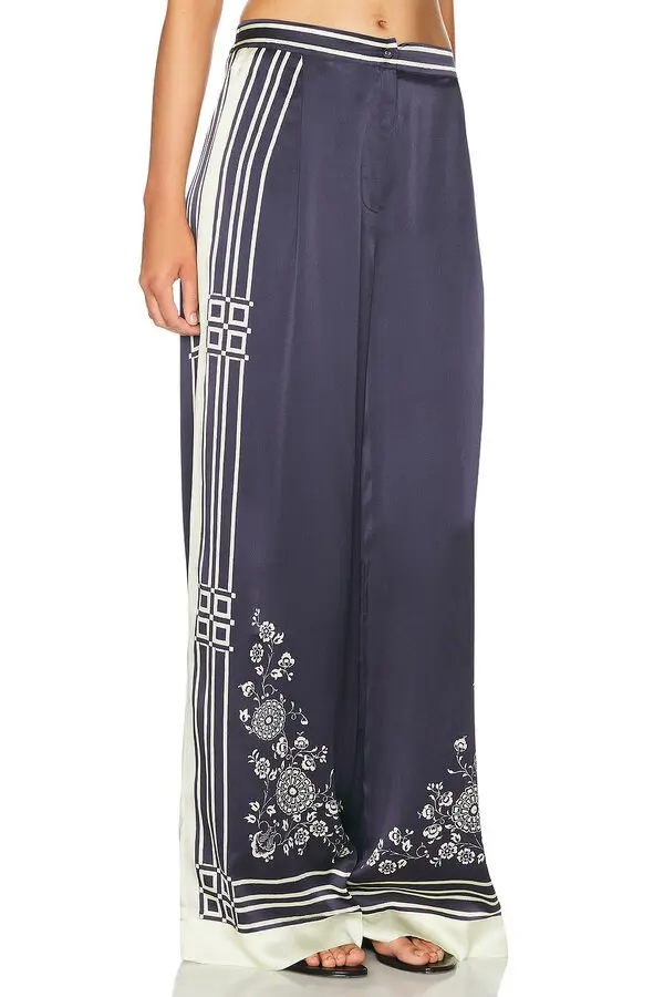 ALEMAIS Banderra Silk Pant