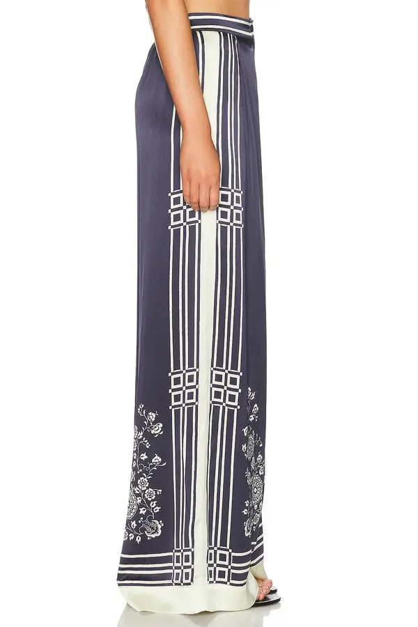 ALEMAIS Banderra Silk Pant
