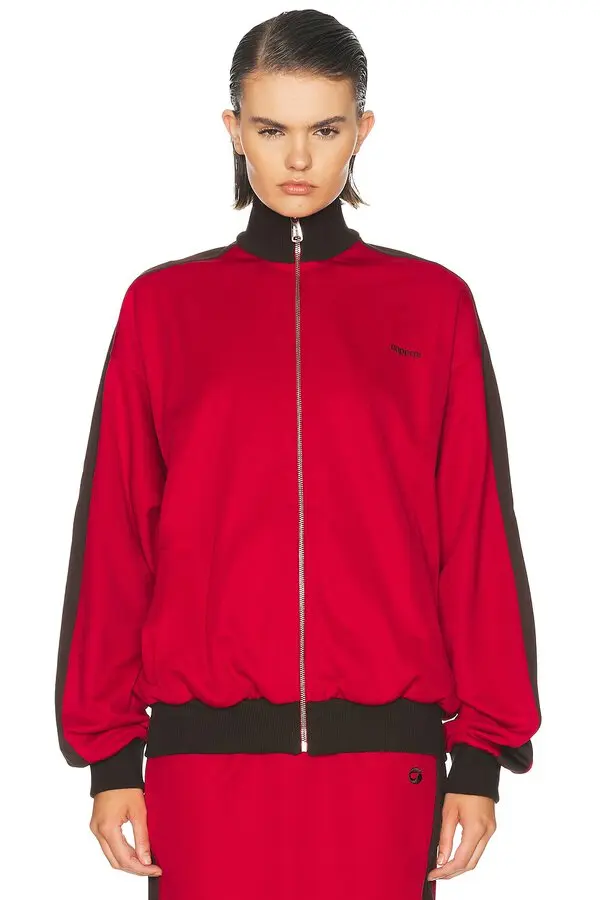 Coperni Oversized Track Jacket - Red