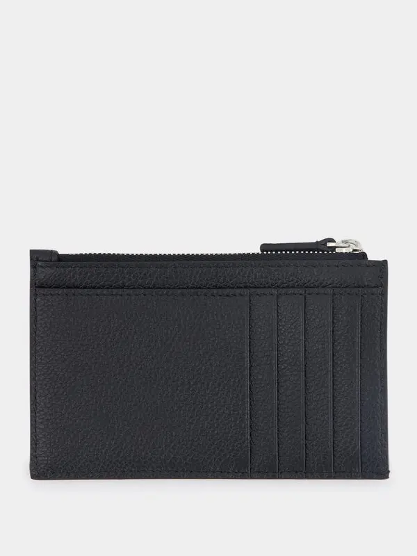 Balenciaga Leather Logo Card Holder