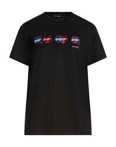 Karl Lagerfeld T-shirt Size Organic Cotton - Black