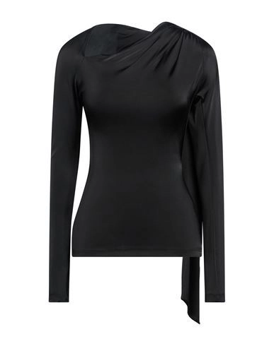 Victoria Beckham Top Size Polyester, Virgin Wool, Elastane - Black