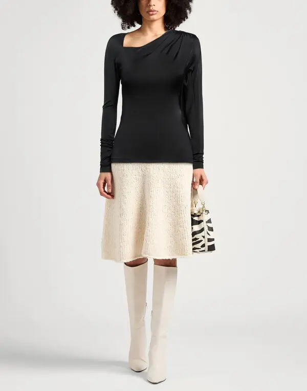 Victoria Beckham Top Size Polyester, Virgin Wool, Elastane
