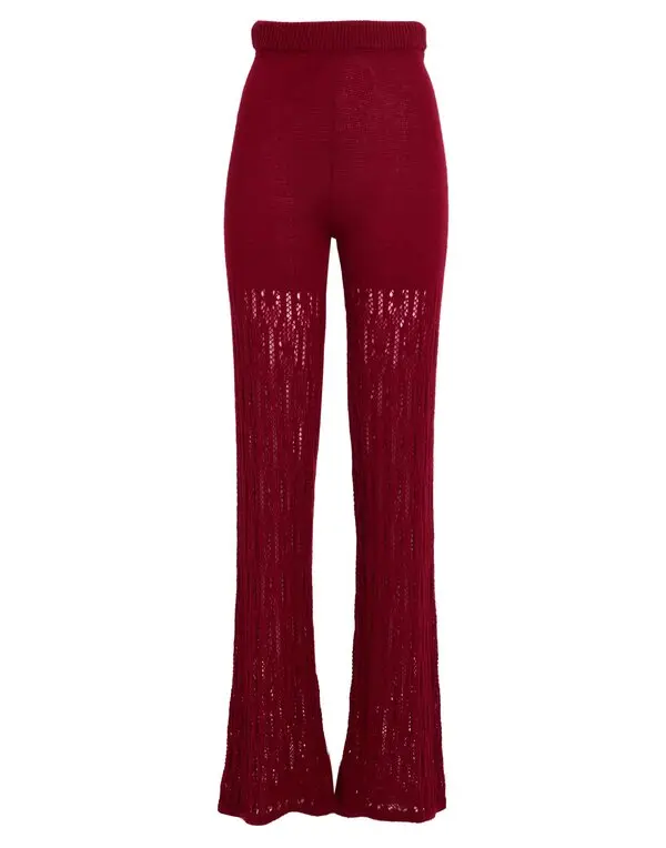 MARIUCCIA Pants Brick Size Acrylic, Wool