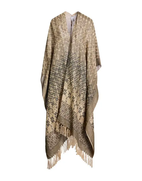 Brunello Cucinelli Cape Size Mohair Wool, Polyamide, Wool
