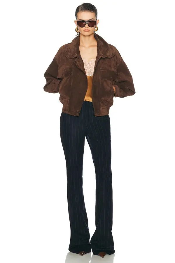 Saint Laurent Silk Lace Camisole Top
