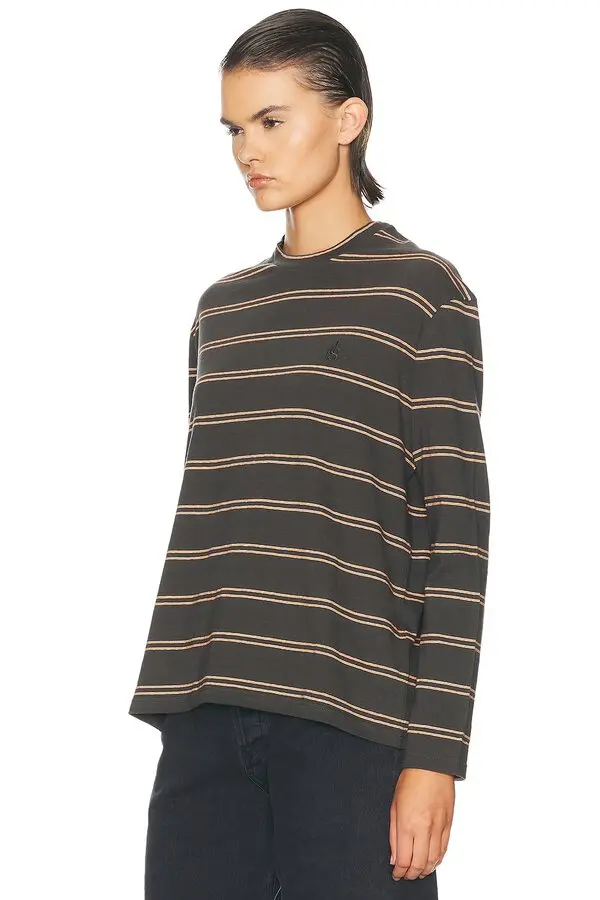 JIL SANDER Long Sleeve Striped T-shirt