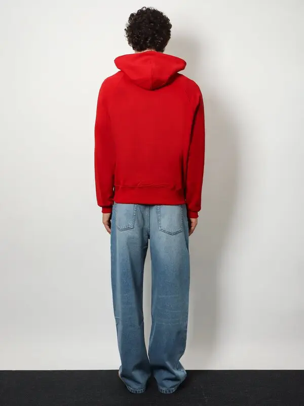 AMI Paris Wide Leg Denim Pants - Blue