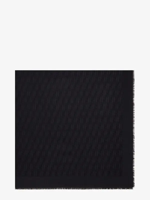 Fendi Wool Scarf - Black