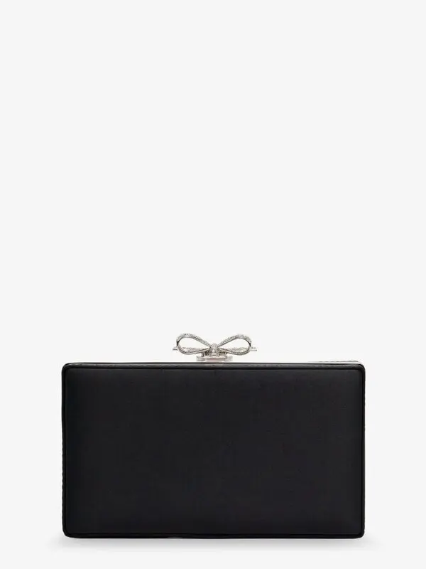 SELF-PORTRAIT Clutch Bag With Crystals