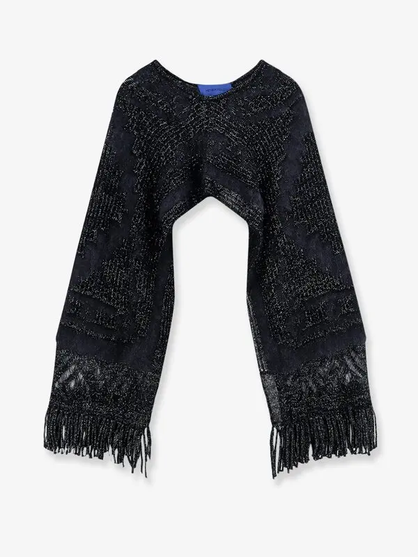 MES DEMOISELLES Royce Wool And Mohair Blend Cape