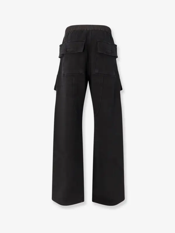 Rick Owens Cotton Cargo Trousers