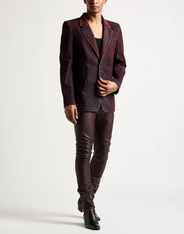MAISON MARGIELA Blazer Brick Size Cotton, Elastane