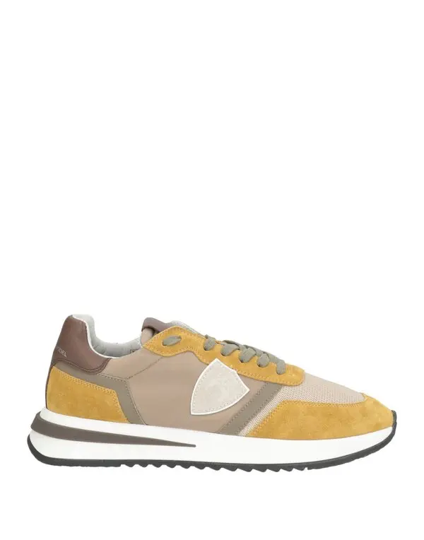 Philippe Model Sneakers Size Leather, Textile Fibers