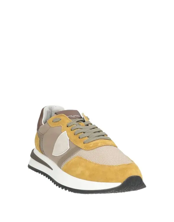 Philippe Model Sneakers Size Leather, Textile Fibers