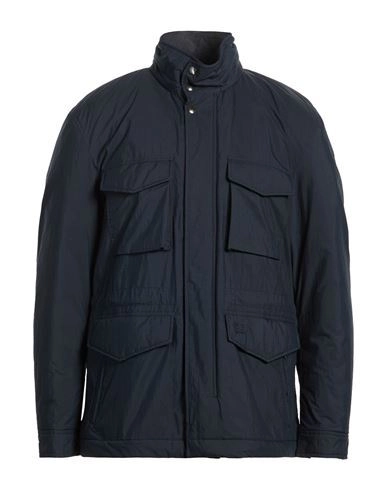 Woolrich Jacket Midnight Size Cotton, Polyamide - Blue