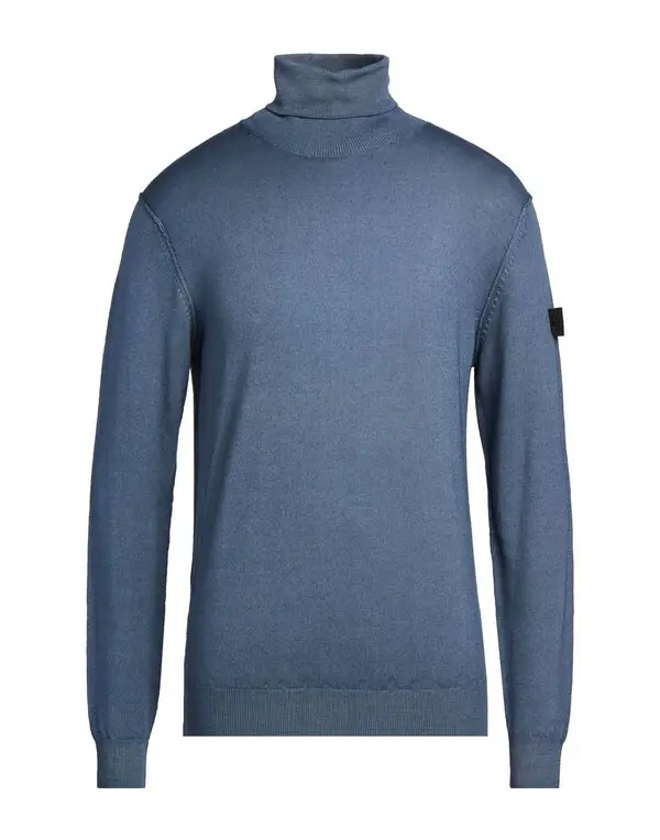 Peuterey Turtleneck Antique Rose Size Wool - Blue