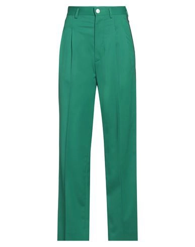 Koché Pants Size Polyester, Virgin Wool, Elastane, Cotton - Green