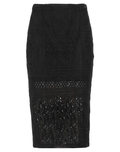 Liu Jo Midi Pencil Skirt - Black