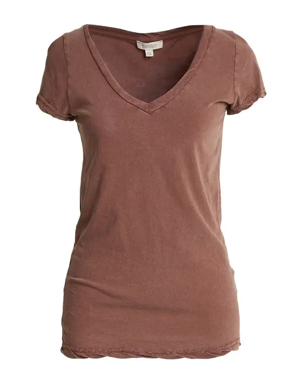 Crossley T-shirt Size Cotton - Brown