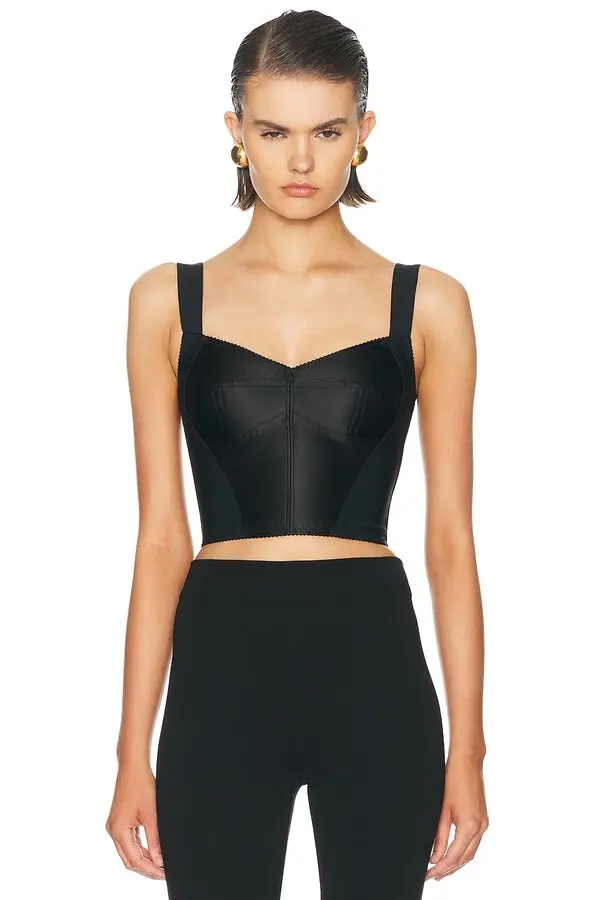 Dolce & Gabbana Bustier Tank Top