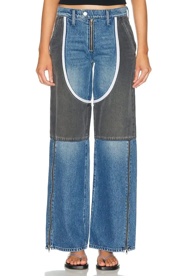 MOTHER The Moto Smoothie Sneak In Blue