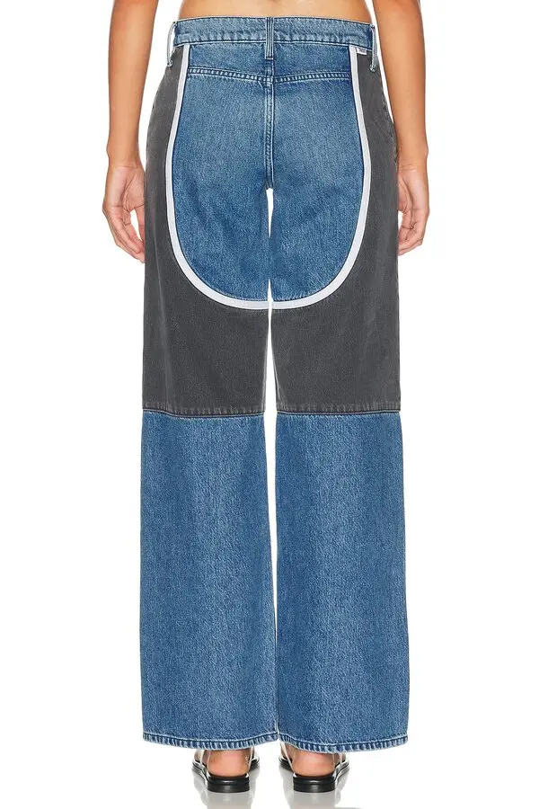 MOTHER The Moto Smoothie Sneak In Blue