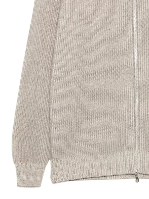 Brunello Cucinelli Cashmere Cardigan - Grey