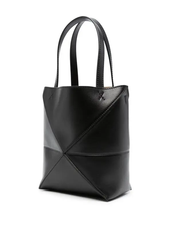 Loewe Puzzle Fold Mini Leather Tote