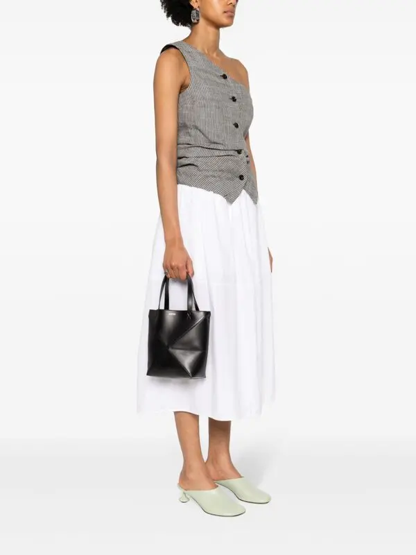 Loewe Puzzle Fold Mini Leather Tote