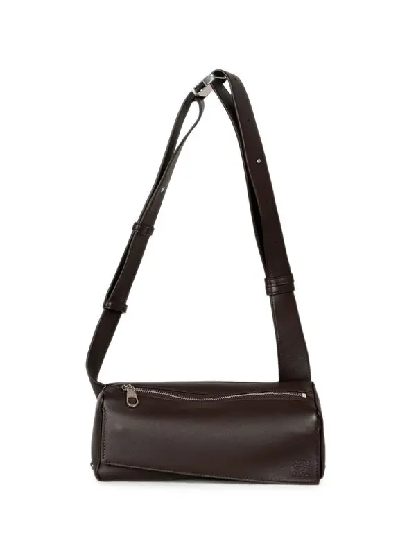 Loewe Puzzle Featherlight Leather Sling Bag - Brown