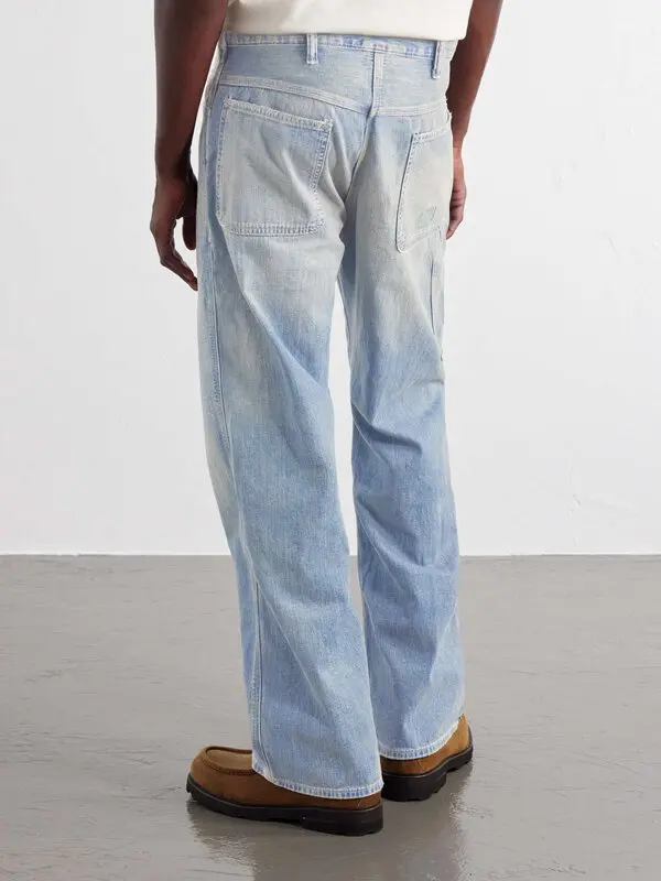 Ralph Lauren Straight-leg Distressed Jeans
