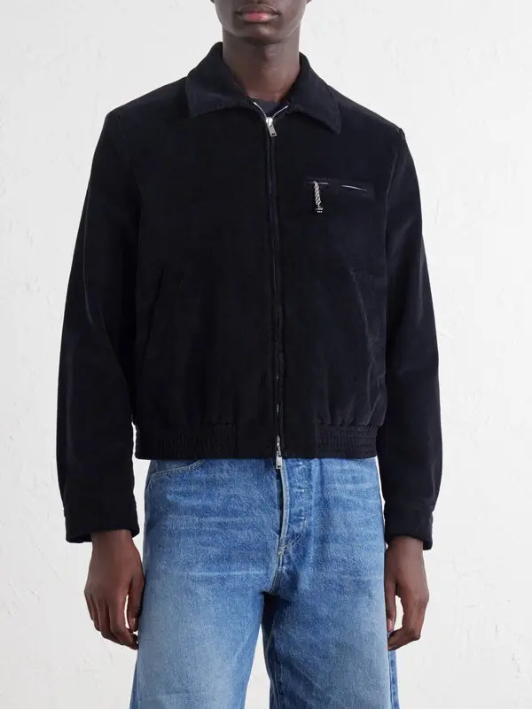 SECOND / LAYER Cotton-corduroy Blouson Jacket