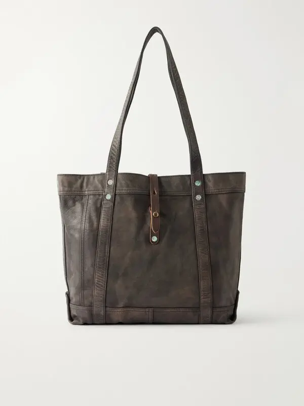 Ralph Lauren Carter Leather Tote Bag