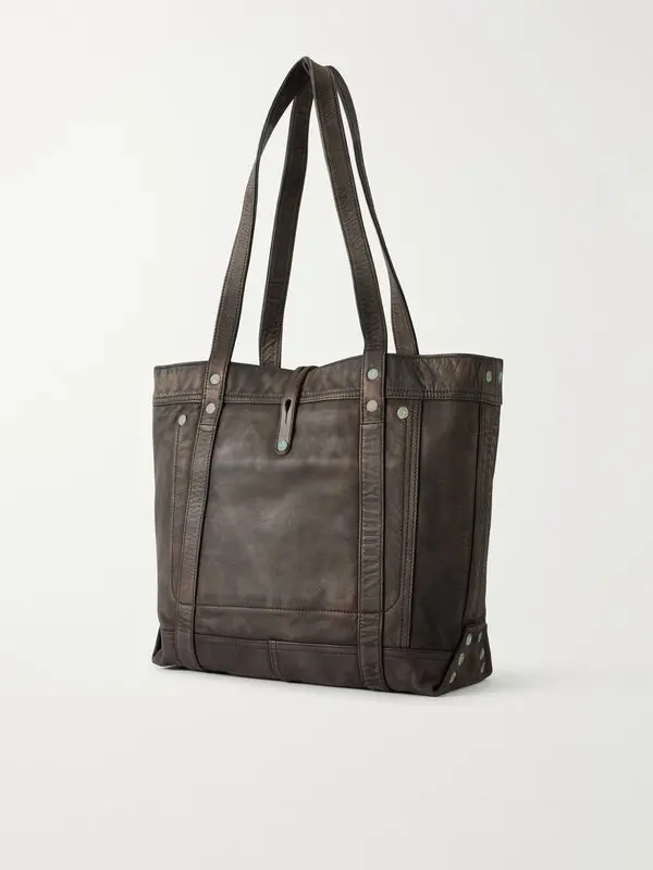 Ralph Lauren Carter Leather Tote Bag