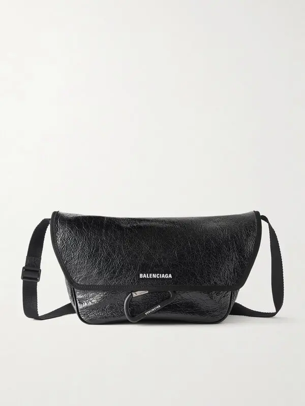 Balenciaga Explorer Messenger Bag - Black