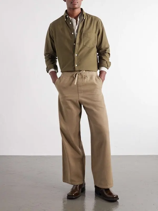 Portuguese Flannel Belavista Button-down Collar Cotton Shirt