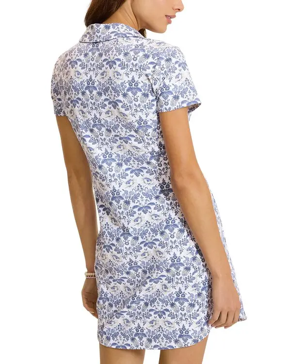 Tommy Bahama Aubrey Tropical Reflections Short Sleeve Shift Dress