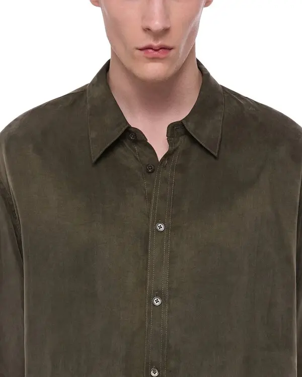 Helmut Lang Fluid Relax Microfiber Shirt
