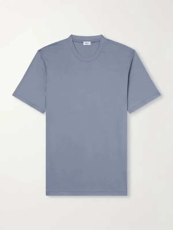 Zimmerli Sea Island Cotton-jersey T-shirt
