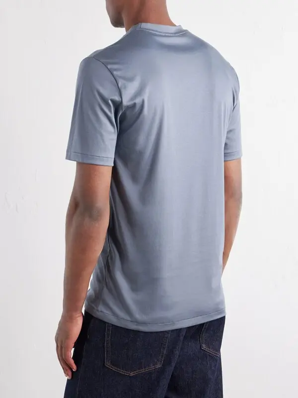 Zimmerli Sea Island Cotton-jersey T-shirt