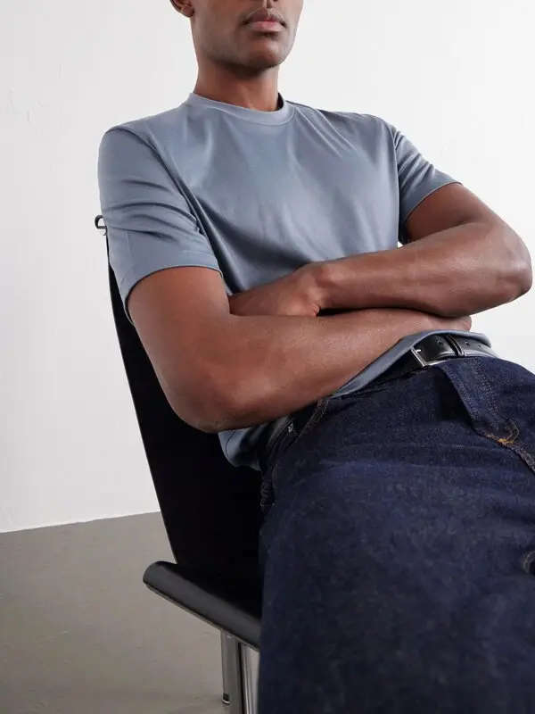 Zimmerli Sea Island Cotton-jersey T-shirt