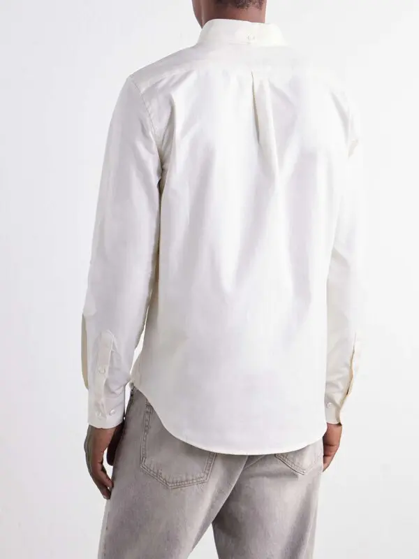 Portuguese Flannel Montebelo Button-down Collar Cotton-poplin Shirt