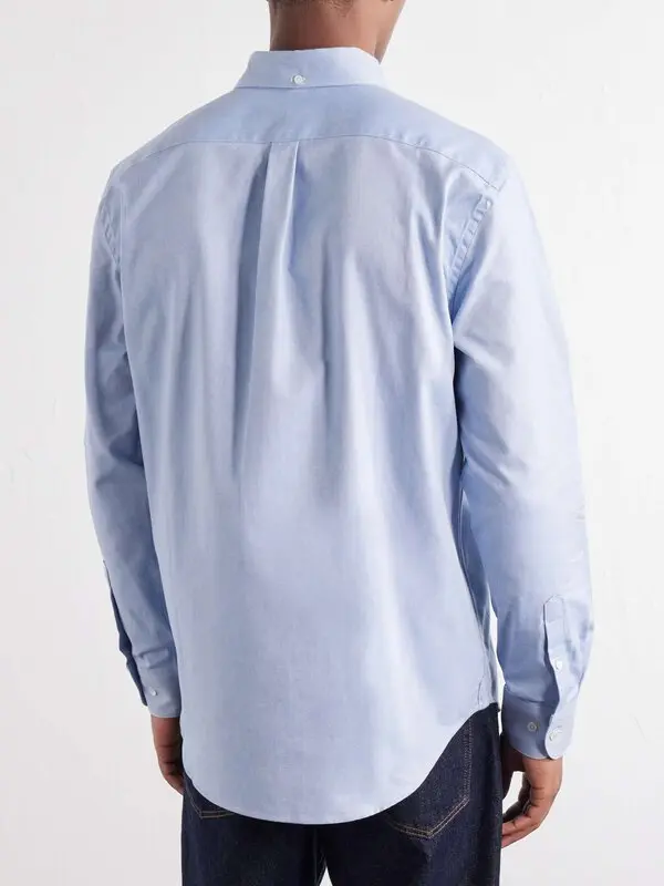 Portuguese Flannel Montebelo Button-down Collar Cotton-poplin Shirt