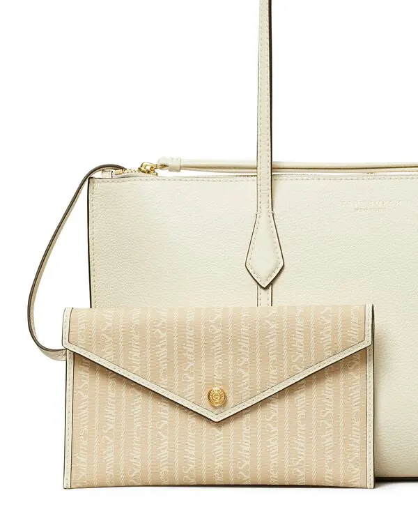 Tory Burch Perry Small Leather Tote Bag