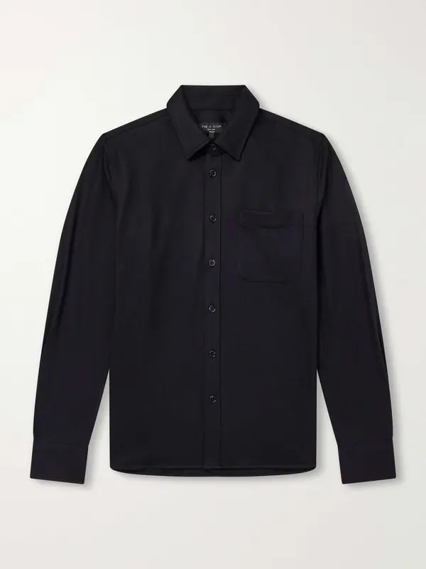 Rag & Bone Wool-blend Flannel Overshirt