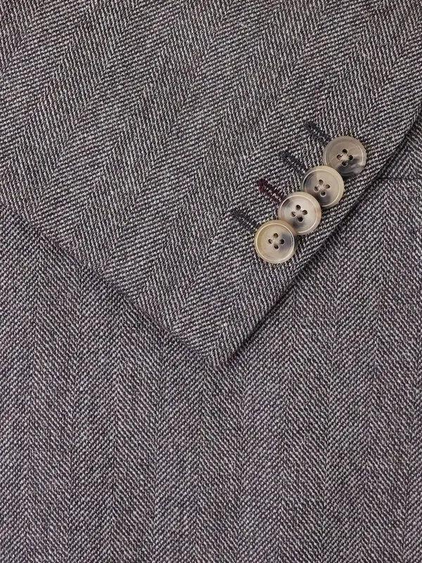 Paul Smith Wool And Cashmere-blend Herringbone Suit Jacket