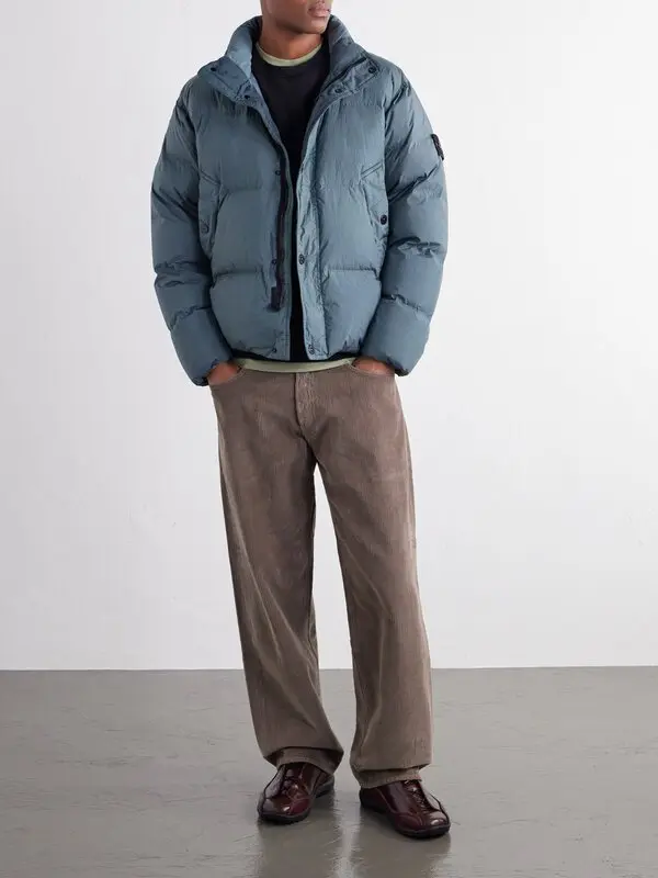 Stone Island Quilted Shell Down Jacket
