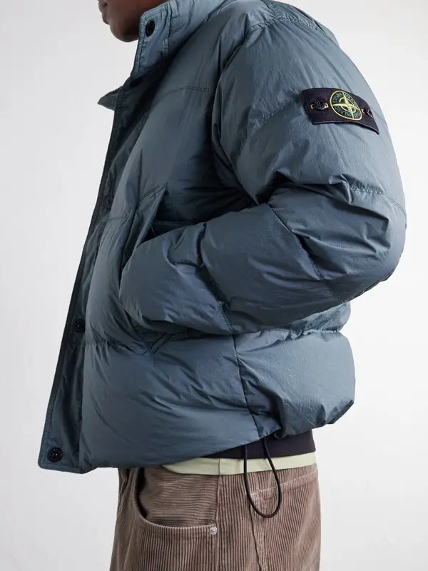 Stone Island Quilted Shell Down Jacket