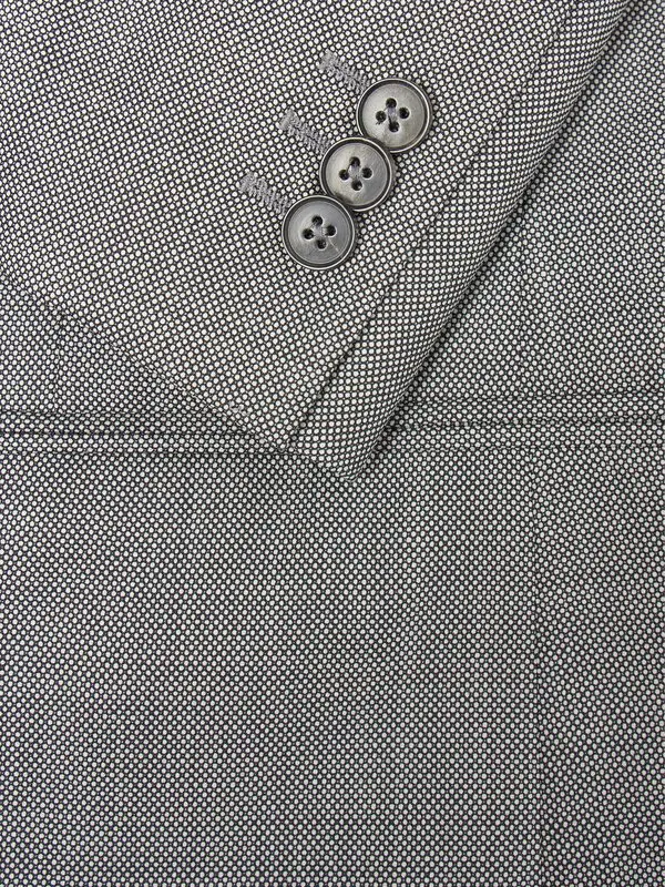 Husbands Double-breasted Birdseye Wool Suit